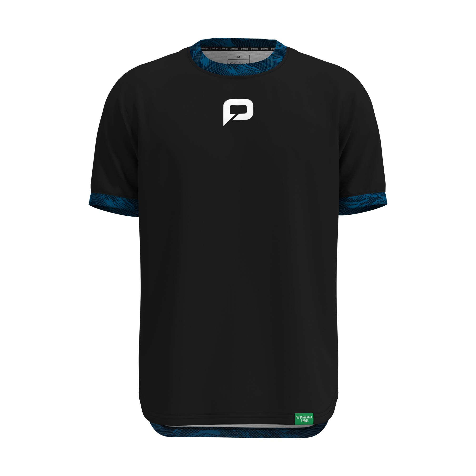 Pallap men's technical training shirt black/blue/white | XXL ...