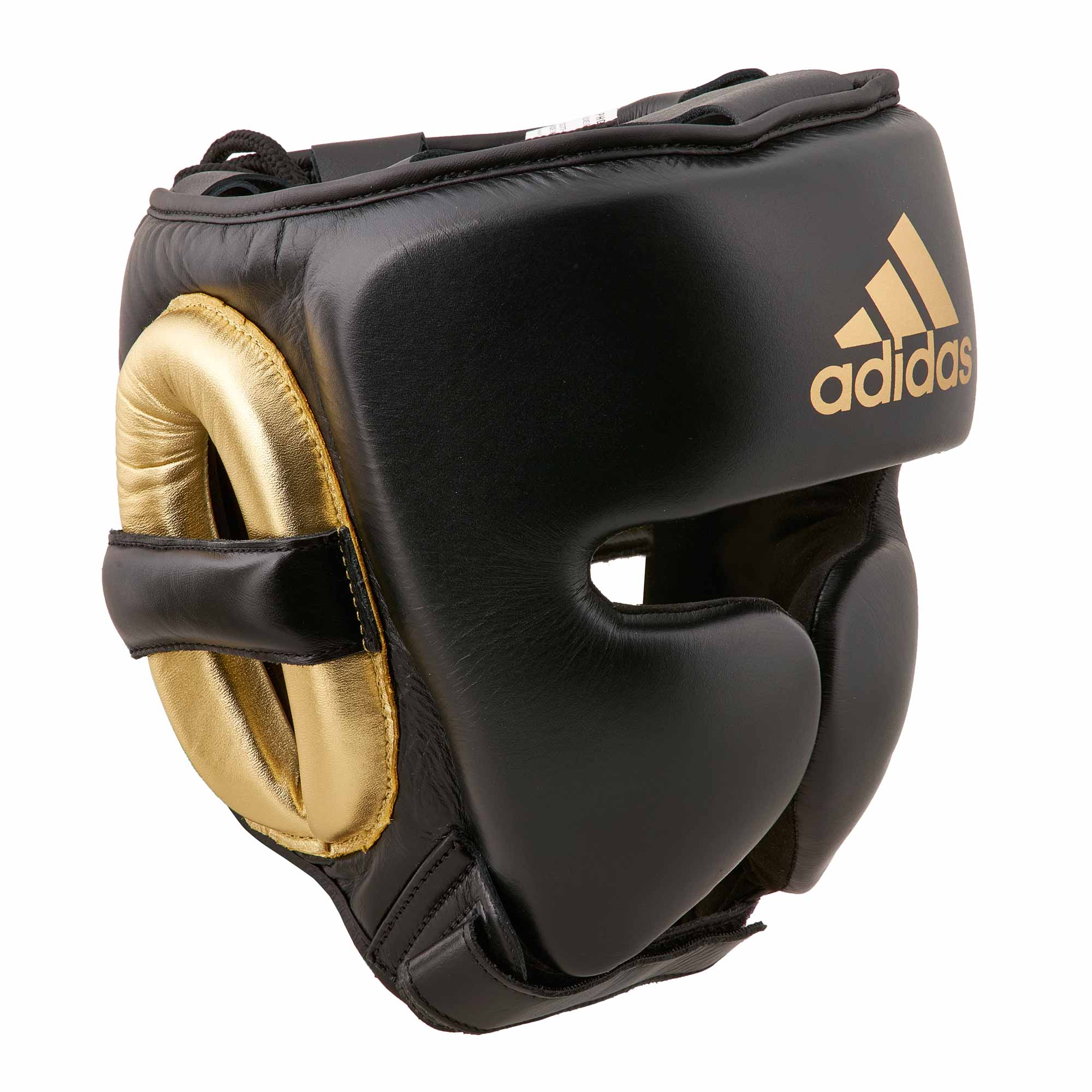 adidas boxing head protector adiStar ADIPHG01PRO, black/gold | S ...