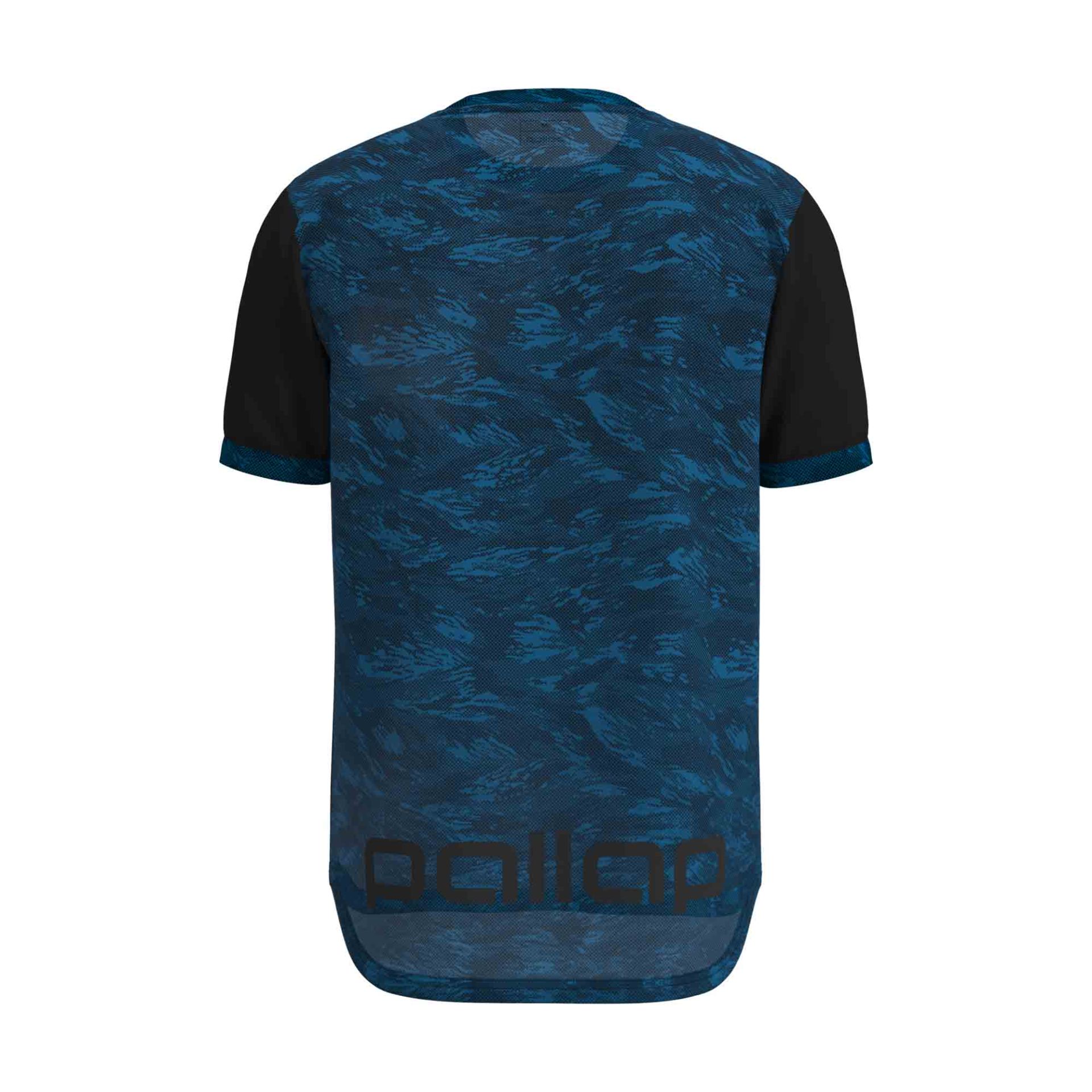Pallap men's technical training shirt black/blue/white | XXL ...